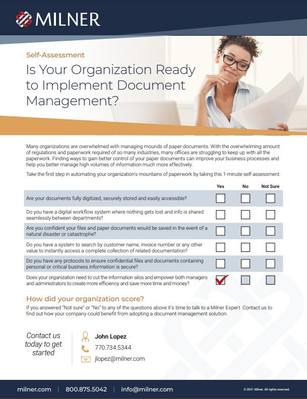 Document Management Checklist